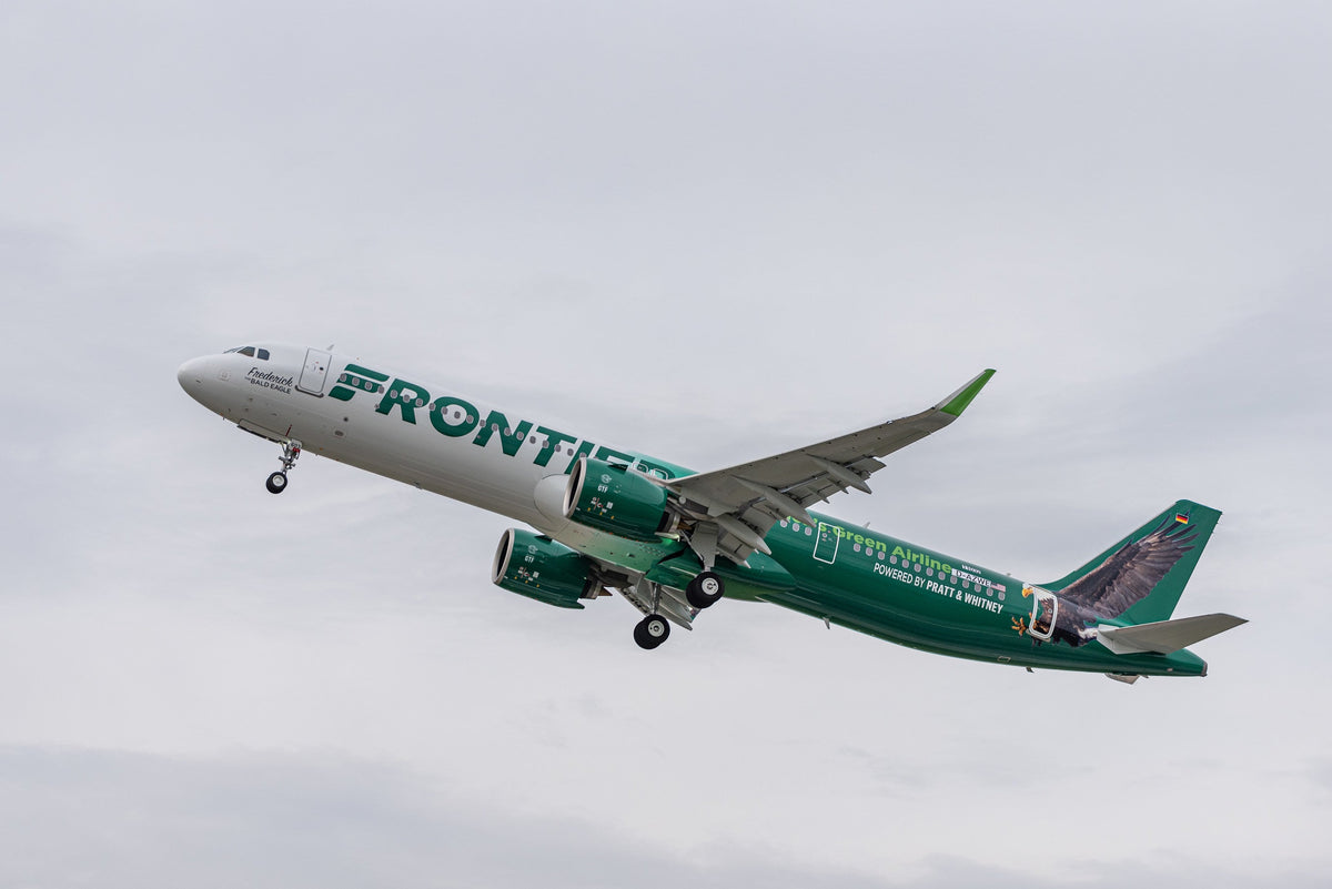 Frontier Airlines Introduces First A321neo with GTF Engines – Positive ...